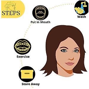 Excel Jawline Exerciser for Powerful Jaw Workout, Jaw Trainer Neck and Face, Define Your Jawline Slim and Tone Your Face Jaw Exerciser For Men and Women- Alleviate Stress and Cravings