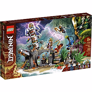 LEGO NINJAGO The Keepers' Village 71747 Building Kit; Ninja Playset Featuring NINJAGO Cole, Jay and Kai; Cool Toys for Kids Aged 8 and Up Who Love Ninjas and Creative Play, New 2021 (632 Pieces)
