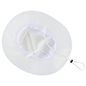 Connectyle Women's UPF 50+ Safari Sun Hat Breathable UV Protection Fishing Hat (White)