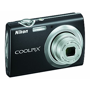 Nikon Coolpix S230 10MP Digital Camera with 3x Optical Zoom and 3 inch Touch Panel LCD (Jet Black)