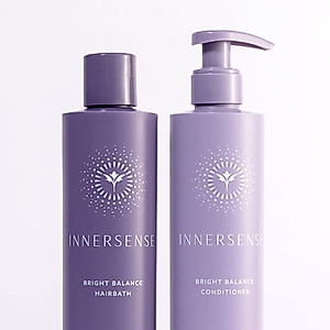 Innersense Organic Beauty - Natural Bright + Balanced Purple Toning Shampoo + Conditioner Value Duo | Non-Toxic, Cruelty-Free Haircare (10 fl oz | 295 ml)