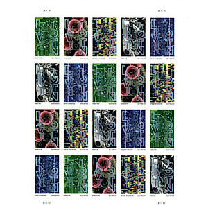 Innovation 2021 USPS Forever Stamps Postage 1 Sheet 20 Stamps First-Class Letter Mail Self-Adhesive Self-Stick