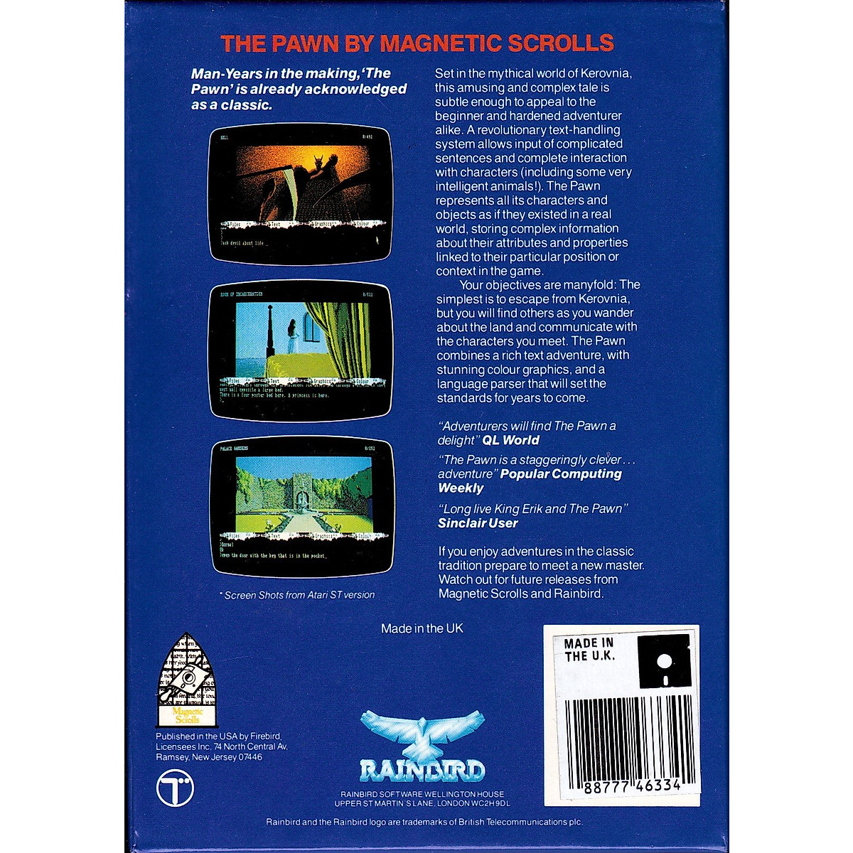 The Pawn - Commodore 64