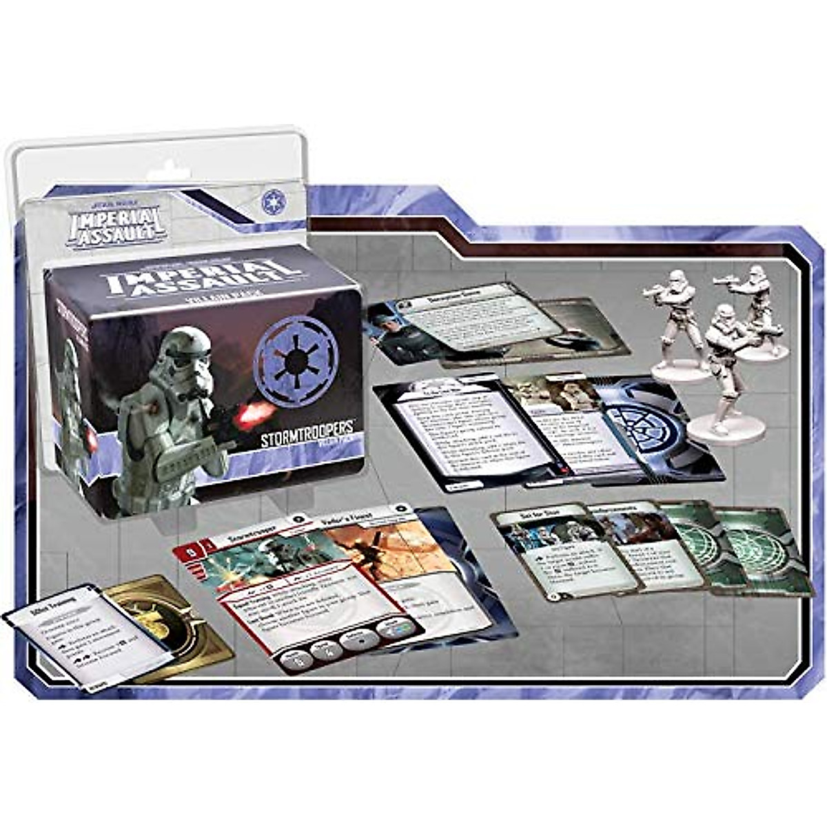 Fantasy Flight Games Star Wars Imperial Assault Board Game Stormtroopers VILLAIN PACK - Epic Sci-Fi Miniatures Strategy Game for Kids and Adults, Ages 14+, 1-5 Players, 1-2 Hour Playtime
