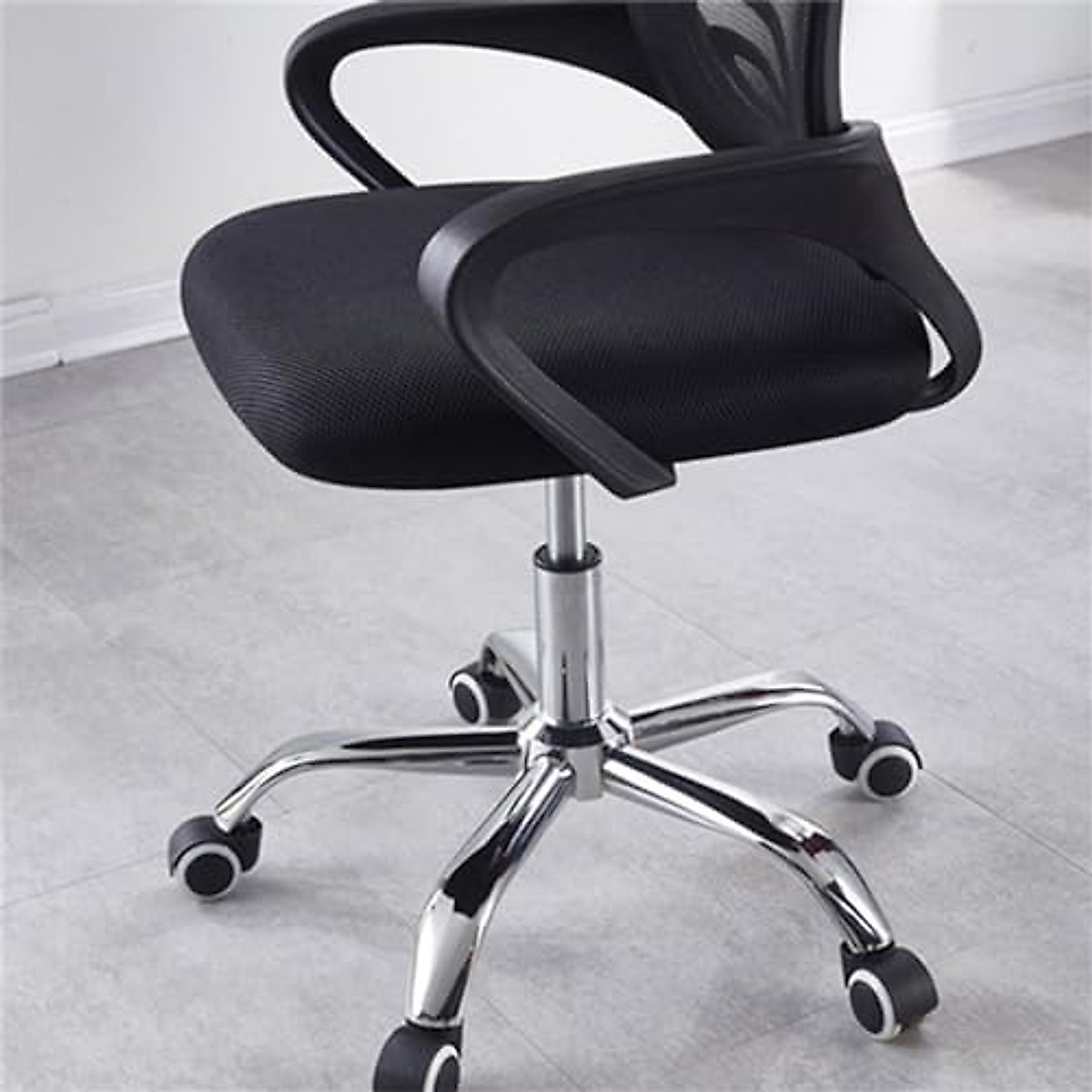 ZSLKDL Backrest Mesh Arched Staff Chair Comfortable Rotating Lifting Office Chair Computer Chair