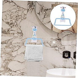 Outanaya Bathroom Shelf Towel Racks for Bathroom Wall Mounted Bathroom Door Towel Rack Bathroom Towel Rack No Drill Towel Rack Kitchen Towel Rack Towel Hanger Bath Towel Holder
