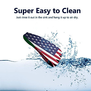 America Afghanistan Friendship Flag Sports Headbands Unisex Yoga Non-Slip Quick-Drying Workout Hairband