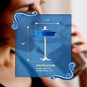 TERA PUMP TRDNC100 Reusable NO-Splash Cap for 5 Gallon Water Bottle and Water Dispensers Without Probe