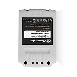 Powerextra 20V 6.0Ah Replacement Battery for Black and Decker 20V Cordless Power Tool 20 Volt MAX Lithium Ion Battery LBXR20 LB20 LBX20 LBXR2020-OPE LBXR20B-2 LB2X4020