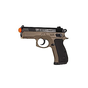 ASG CZ 75D Compact Flat Dark Earth 6mm Airsoft Spring Pistol