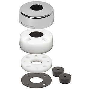 Blue Sea Systems 1001100 CableClam with Stainless Steel Dress Cap, 0.68-Inch