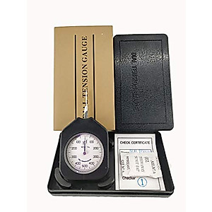 HFBTE ATG-500-1 Single Pointer Tension Meter Gauge Tester with Pocket Size 100-500-100g Measurement Range Gram Force Meter