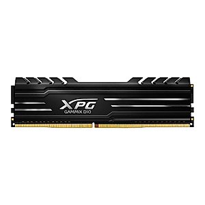 ADATA XPG GAMMIX D10 - DDR4 - Modul - 8 GB - DIMM 288-PIN - 3200 MHz / PC4-25600 - ungepuffert Black