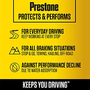 Prestone AS400 DOT 3 Synthetic Brake Fluid - 12 oz.