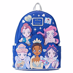 Loungefly Disney Princess Manga Style Mini Backpack