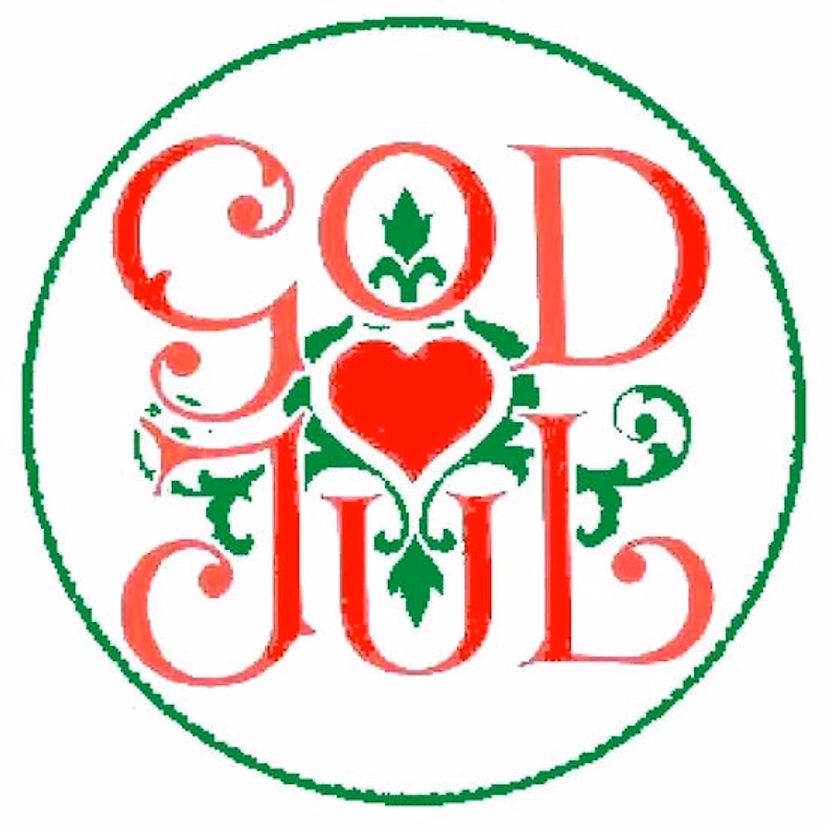 CafePress God Jul Mug Ceramic Coffee Mug, Tea Cup 11 oz