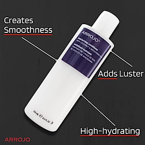 ARROJO Moisturizing Hair Conditioner –Conditioner for Dry Hair to Add Luster & Moisture – Rich Coconut Conditioner w/Vitamin B5 - Delicately Scented Moisturizing Conditioner