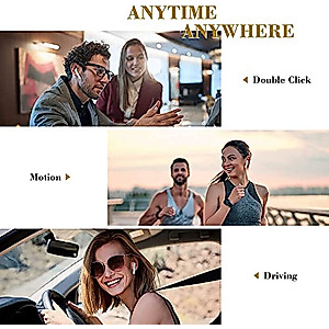 Wireless Earbud Bluetooth 5.0 Headphones Built in Mic in Ear Buds Noise Canceling 3D Stereo Air Buds Earbud Fast Charging, IPX8 Waterproof for Android/Samsung/iPhone