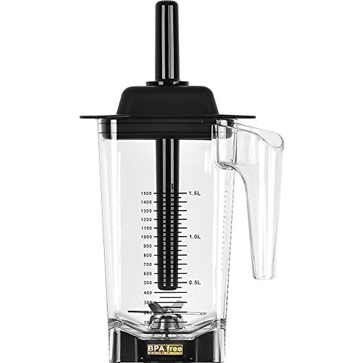 OmniBlend I Commercial Blender for Smoothies, Heavy Duty Variable Speed & Pulse, Self-Cleaning, 2-in-1 Wet Dry Multifunctional, 1.5 Liter BPA-Free Shatter-Proof Jar (Gray)
