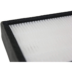 True HEPA Replacement Filter Compatible with GermGuardian FLT4100 Filter E for AC4100 AC4150BL AC4150P AC4150BLCA AC4150PCA Air Purifier 4 Filters