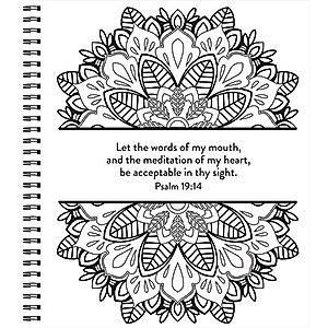 Color & Frame - Bible Coloring: Psalms (Adult Coloring Book)