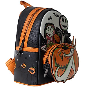 Funko Disney 100 Nightmare Before Christmas Glow-in-The-Dark Mini Backpack