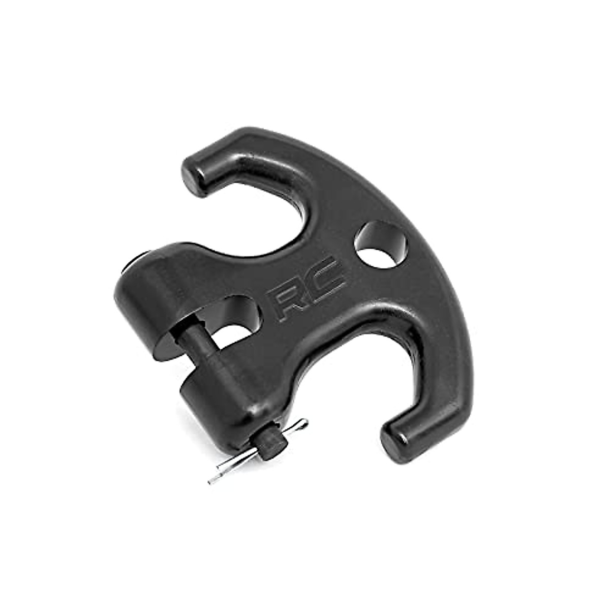 Rough Country Multi-Function Winch Cleat w/Rubber Isolator | Black - RS175B