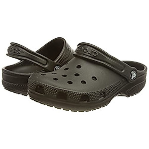 Crocs Kids' Classic Clog , Black/Black, 13 Little Kid