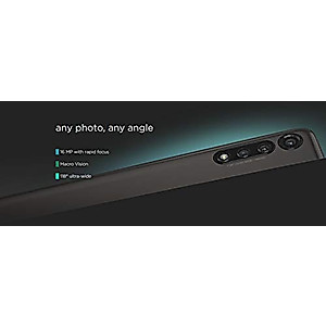 Moto G Power | 3-Day Battery | Unlocked for GSM & Verizon| Made for US by Motorola | 4/64GB | 16MP Camera | 2020 | Black (Renewed)