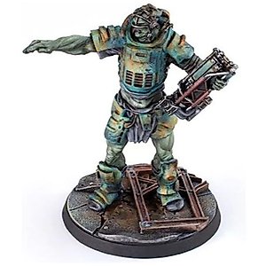 Modiphius Fallout - Wasteland Warfare - Super Mutants Overlord and Fist , Brown