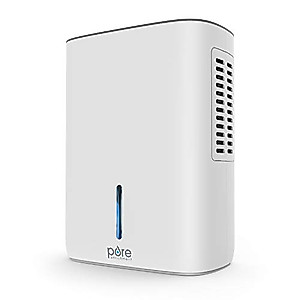 Pure Enrichment PureDry Deluxe Dehumidifier - Mid-Sized 1.5L Water Tank Eliminates 500ml/day in Excess Moisture from Closets, Bathrooms, Basements, Boats, Kitchens and Other Small to Mid-Sized Areas