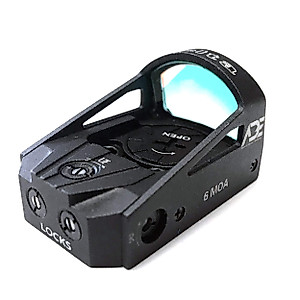 Ade Advanced Optics RD3-012-G Green Dot Micro Mini Reflex Sight for Glock MOS 17 19 34 35 40 41 Pistol