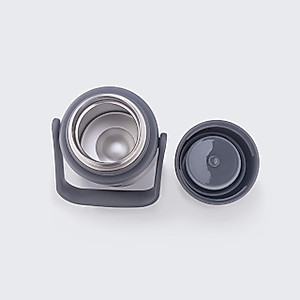 34 oz 18/10 Stainless Steel Vacuum Soup Jar, Full Size Stainless Steel Spoon, 34 Ounce Capacity, Vacuum Insulated