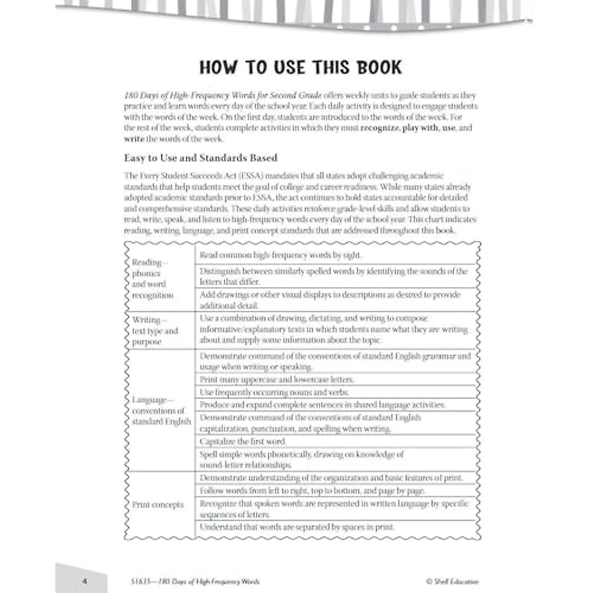 180 Days of High-Frequency Words for Second Grade - Learn to Read Second Grade Workbook - Improves Sight Words Recognition and Reading Comprehension for Grade 2, Ages 7 to 9 (180 Days of Practice)