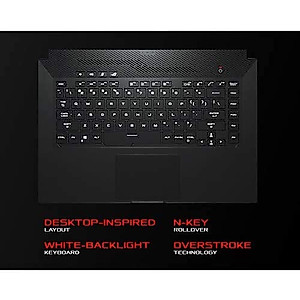 ASUS ROG GA502 Zephyrus G 15.6" FHD IPS 144Hz Gaming Laptop, AMD 4th Gen Ryzen 7 4800HS Upto 4.2GHz, 24GB RAM, 1TB PCIe SSD, Backlit Keyboard, NVIDIA GeForce RTX 2060 Max Q, Windows 10