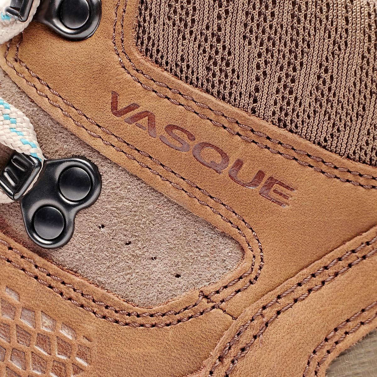 Vasque Women's Talus Mid Waterproof Hiking Boot, Brindle/Baltic, 8 Medium