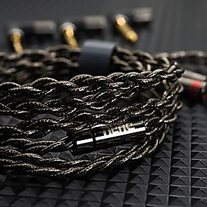 HiFiGo DUNU Hulk PRO Mini Litz Type 2 Braided Structure IEMs Cable, SA6 Ultra Original Earphones Cable with Q-Lock Plus Interchangeable Plug (0.78 2PIN Connector)