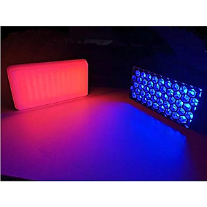 Fenxbzy Falcon Eyes F7 12W RGB Led Video Light,Portable Photography Light with Honeycomb Grid and Softbox,CRI 97,2500K-9000K,Magnet Adsorption Function,Multiple Scenario Mode for Live Streaming Video