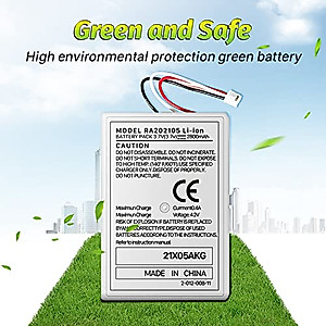 SHENMZ PS5 Controller Battery, High Capacity LIP1708 Li-ion Replacement Battery for Sony Playstation 5 Dualsense Controller CFI-ZCT1 W B U Replace PS5 Battery Pack