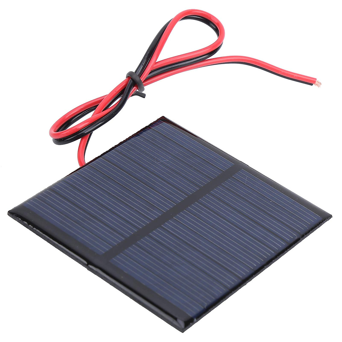 5Pcs DC 5.5V 0.6W Small Solar Module 65 x 65mm Solar Battery Panel with ...