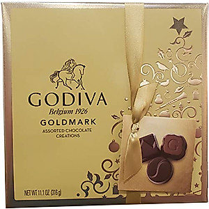 Godiva 27Piece Belgium Boxed Assorted Chocolates, 11.1 Oz