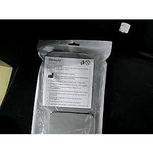 Bewudy 3 Pcs Metal Hinged Tin Box, Container Mini Portable, Small Storage Container Kit with Lid for Home Storage Outdoor Active Storage Containers Home Organizer Small Tins(Silver)