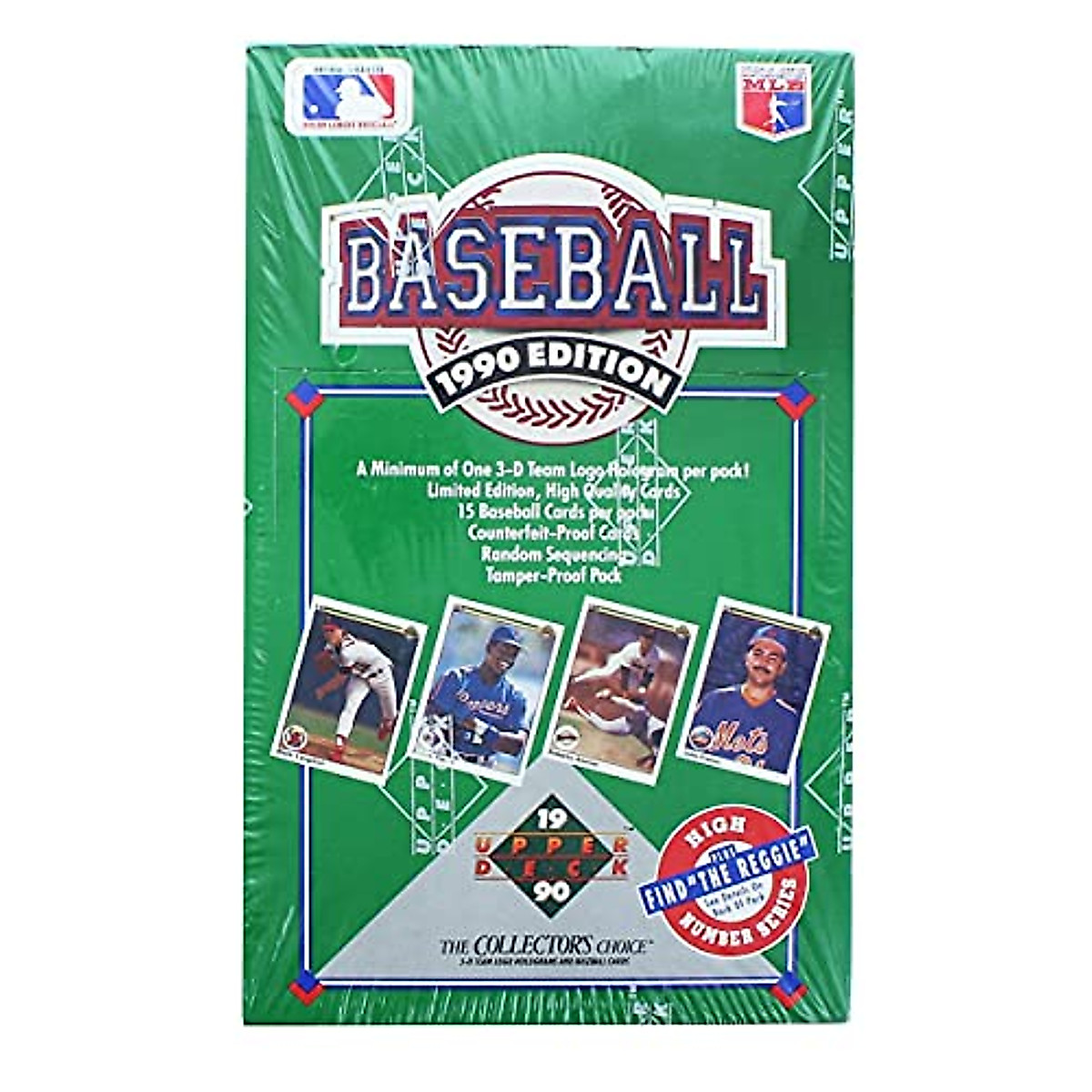 1990 Upper Deck High Number Baseball Box - 36P
