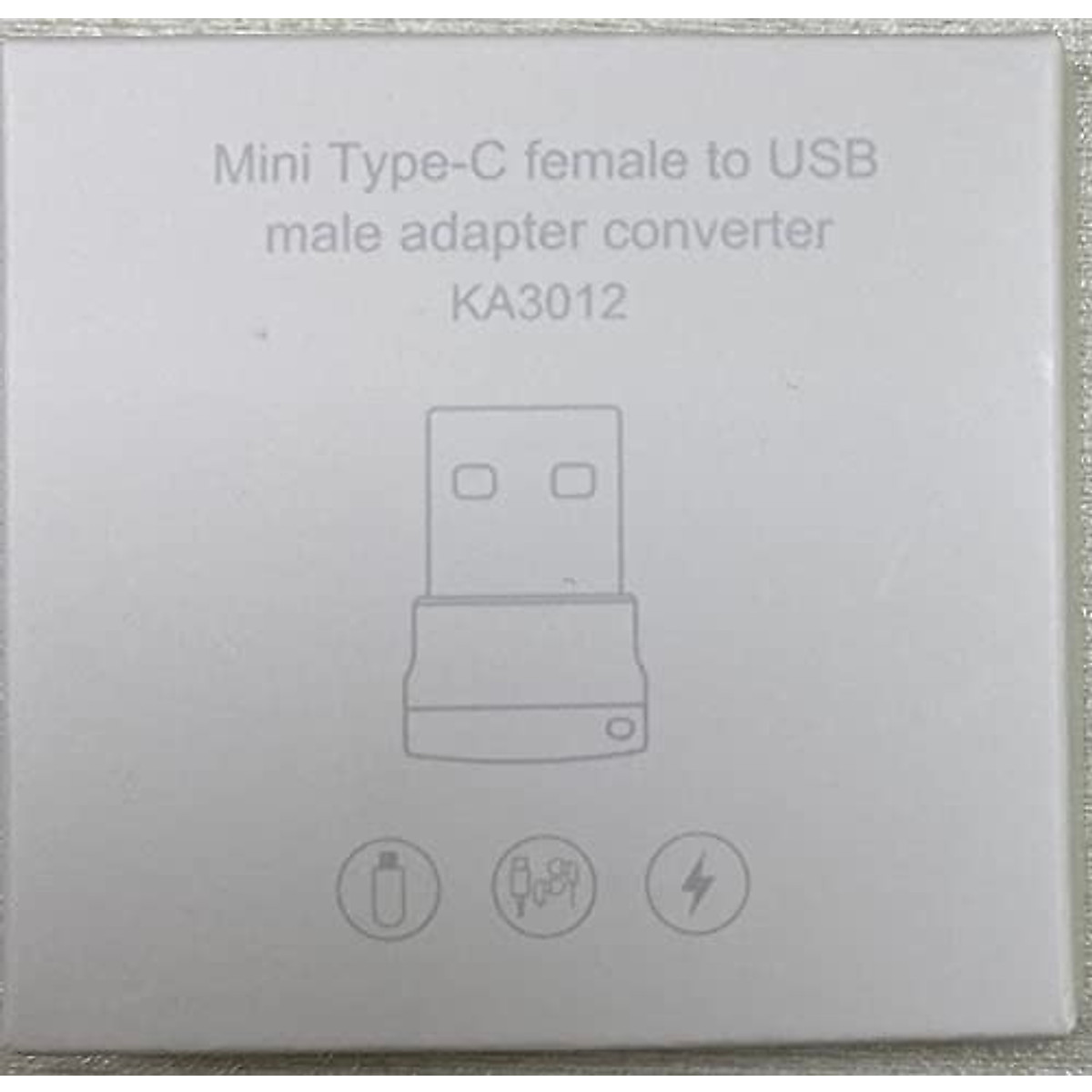 TargetGo USB Type C to USB A Male Adapter, 4-Pack, Blue