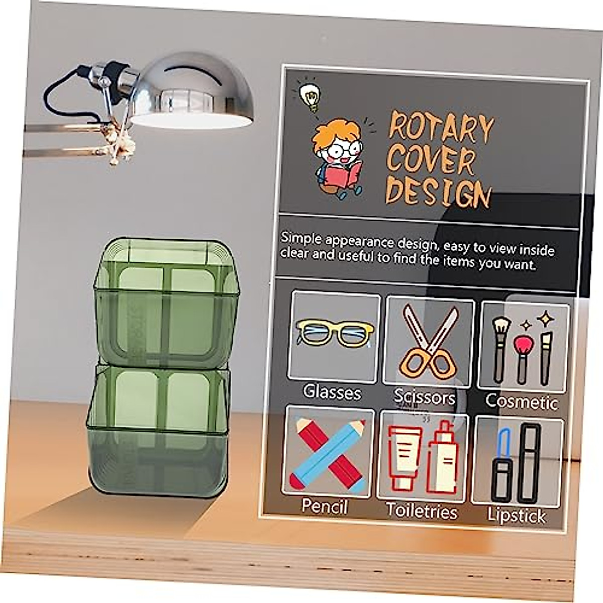 CIMAXIC Storage Box Tea Bags Storage Holder Teabag Shelf Tea Bag Holder Office Storage Shelves Holder Desk Top Organizer Shelf Tea Bag Rack Wall Tea Bag Container Instant