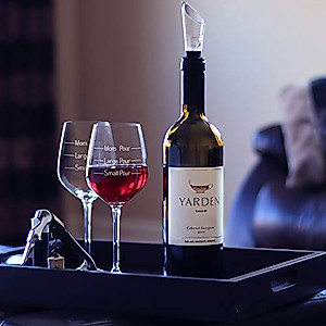 Funny Mom Gift - Mom Pour Wine Glass 15Oz, Best Mother's Day Gift for Mom, New Mom, Wife, Women from Husband, Son, Daughter, Kids - Novelty Gift for Birthday, Mother's Day, Christmas, Thanksgiving