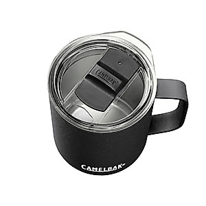 CamelBak Horizon 12oz Camp Mug - Insulated Stainless Steel - Tri-Mode Lid - Black