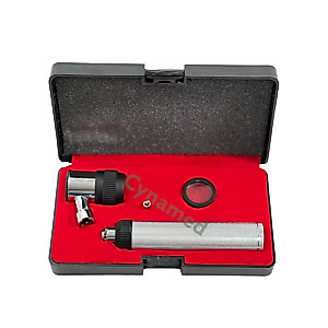 Skin Diagnostics Magnification Dermascope with Handle, Head, Bulb, 10x Magnification Lens, and Storage Case - Dermatology and Skin Care Set