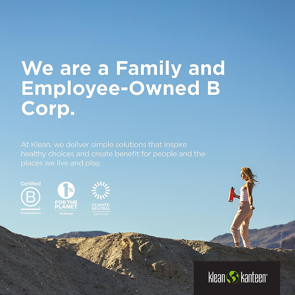 Klean Kanteen Rise 14oz Mug - Stainless Steel with Flip Lid - Stellar