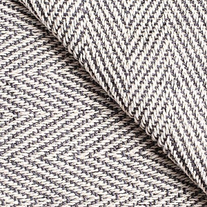 Glamburg 100% Soft and Breathable Cotton Thermal Blanket Twin Charcoal - Perfect for Layering Any Bed for All Season